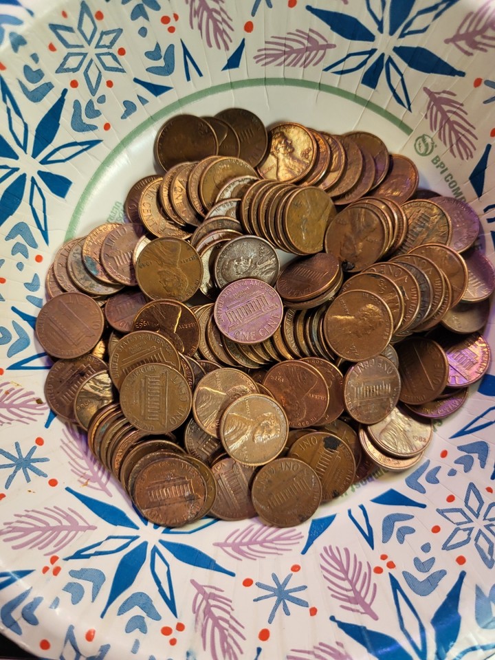 1 -Lb 95% Copper Pennies Pre 1982 Memorial Cent | eBay
