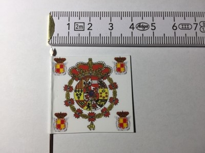 377) 28mm Spanish Napoleonic Coronela Flag Regiment JAEN 1st Battalion ...