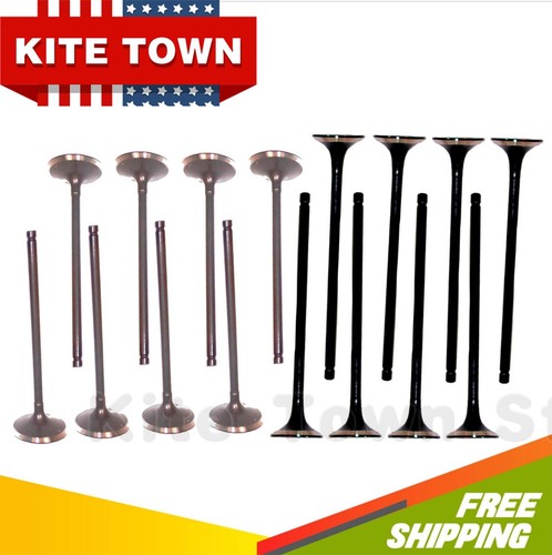 Intake Exhaust Valves Kit Compatible for 02-08 Mini Cooper 1.6L SOHC 1 ...