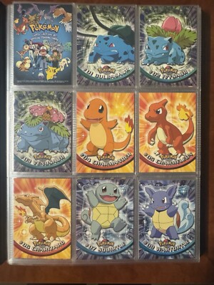 Topps Pokemon Non Foil Pokemon Tv Series 1 Complete Set | eBay
