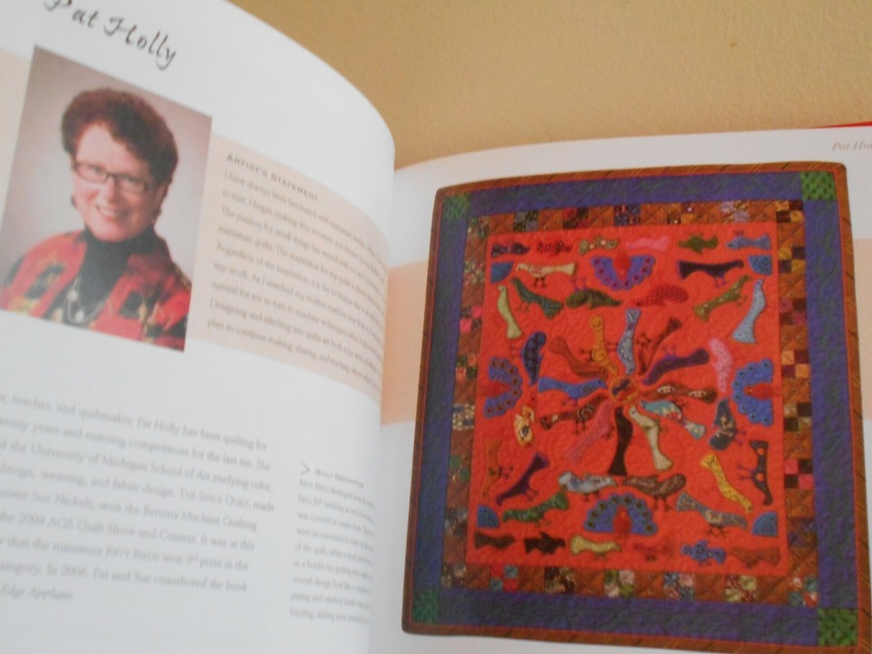 Miniature Quilts 2 book set Celebrations colorful photos *shipping ...