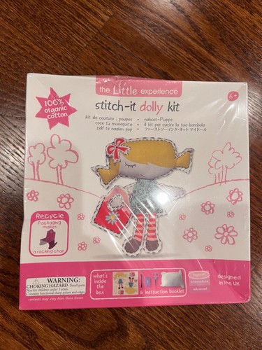 The Little Experience Stitch It Dolly Kit Craft Sewing Girls 6-12 Arts ...