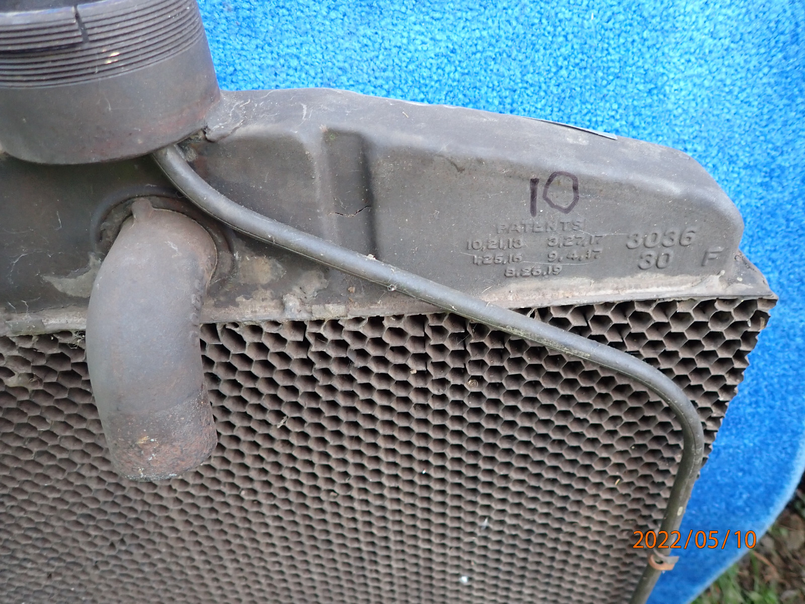 1929 - 1930 CHEVROLET HARRISON CORE ONLY 'HONEYCOMB' RADIATOR SCREW ON ...