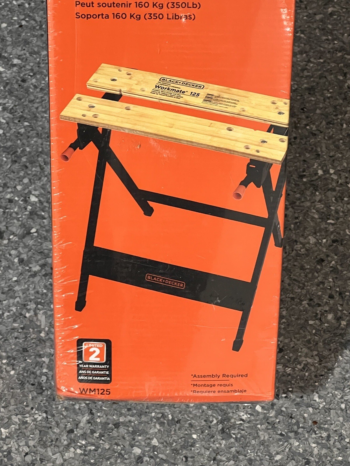 Black + Decker Workmate 125 Portable Workbench, 350-Pound Capacity ...