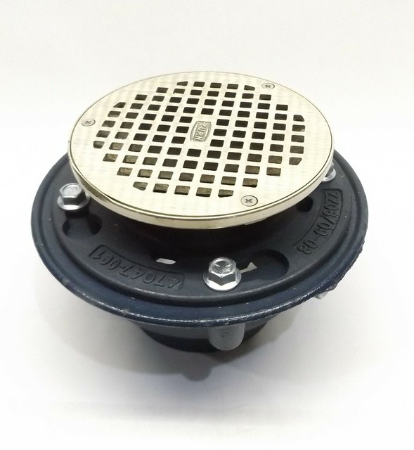 Zurn Z415B HD Floor Shower Drain With 6" B Strainer Bronze for sale ...