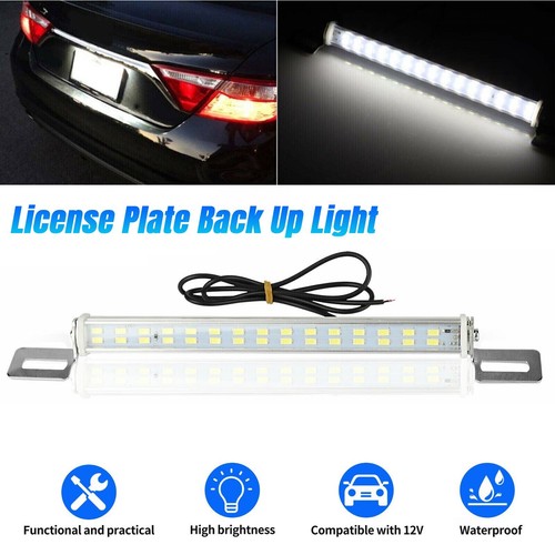 Universal LED License Plate Back Up Light for Car SUV Truck RV Xenon ...