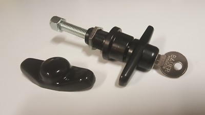 Truck cap Topper rear door T-handle lock W/Cover T501-S | eBay