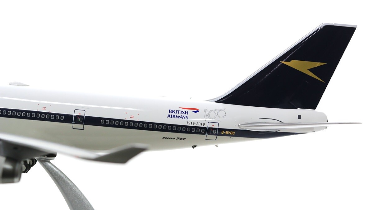 B747-400 BOAC/BA "100 YEAR ANNIVERSARY" REG: G-BYGC - INFLIGHT IFLBA100 ...