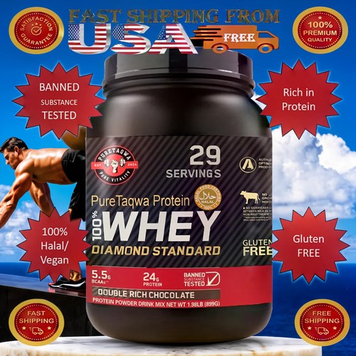 PureTaqwa-Diamond Standard 100% Whey Protein Powder-Double Rich ...