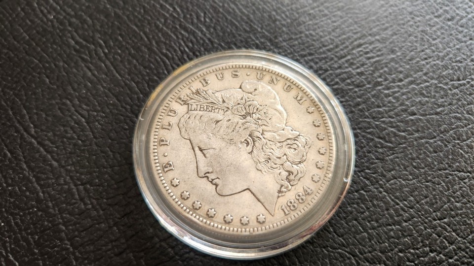 1884 S Morgan Silver Dollar Key Date!! Solid Coin! 90% Silver. San ...