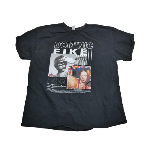 Dominic Fike Shirt Mens XL Black Sunburn Merch Album Graphic 2023 Tour ...