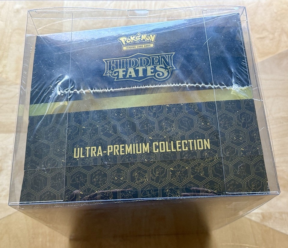 Pokemon Hidden Fates Ultra-Premium Collection Shiny Rayquaza SEALED 15 ...