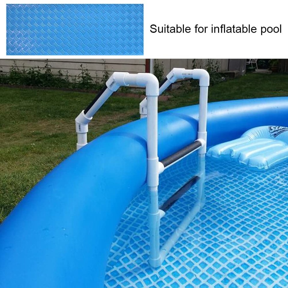 Swimming Pool Ladder Mat - 39.4"x11.8" Pool Ladder Mat for Above Ground ...