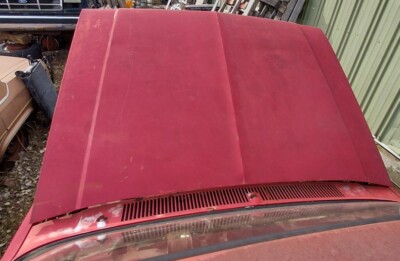 HOOD 81-87 CHEVY C10 C20 C30 GMC K10 K20 K30 TRUCK RED | eBay