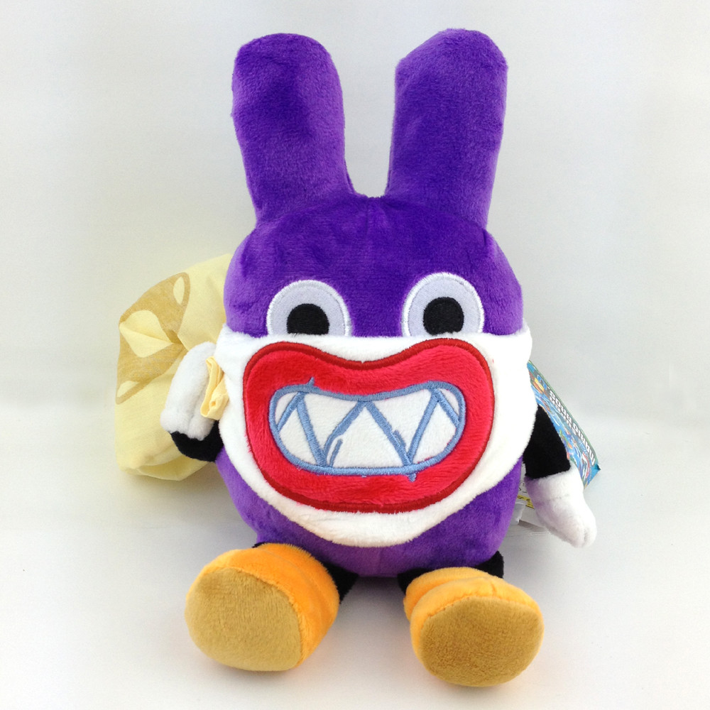 Nabbit Holding a Mushroom Bag Super Mario Plush Toy Stuffed Animal ...
