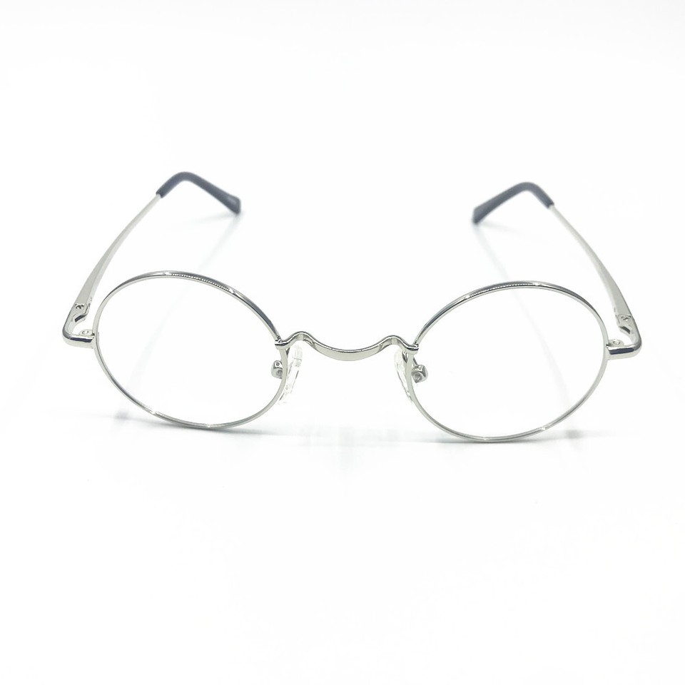 Vintage Small Round Eyeglass Frames Metal Full Rim Optical unisex ...