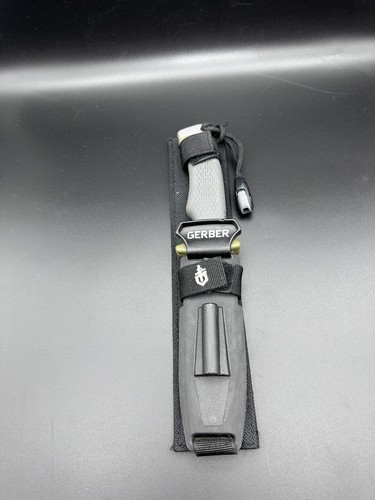Gerber ultimate Survival Knife bowie hunter camp field w/case | eBay
