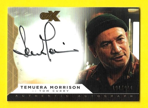 2019 CZX Super Heroes & Villains Autograph Temuera Morrison as Tom ...
