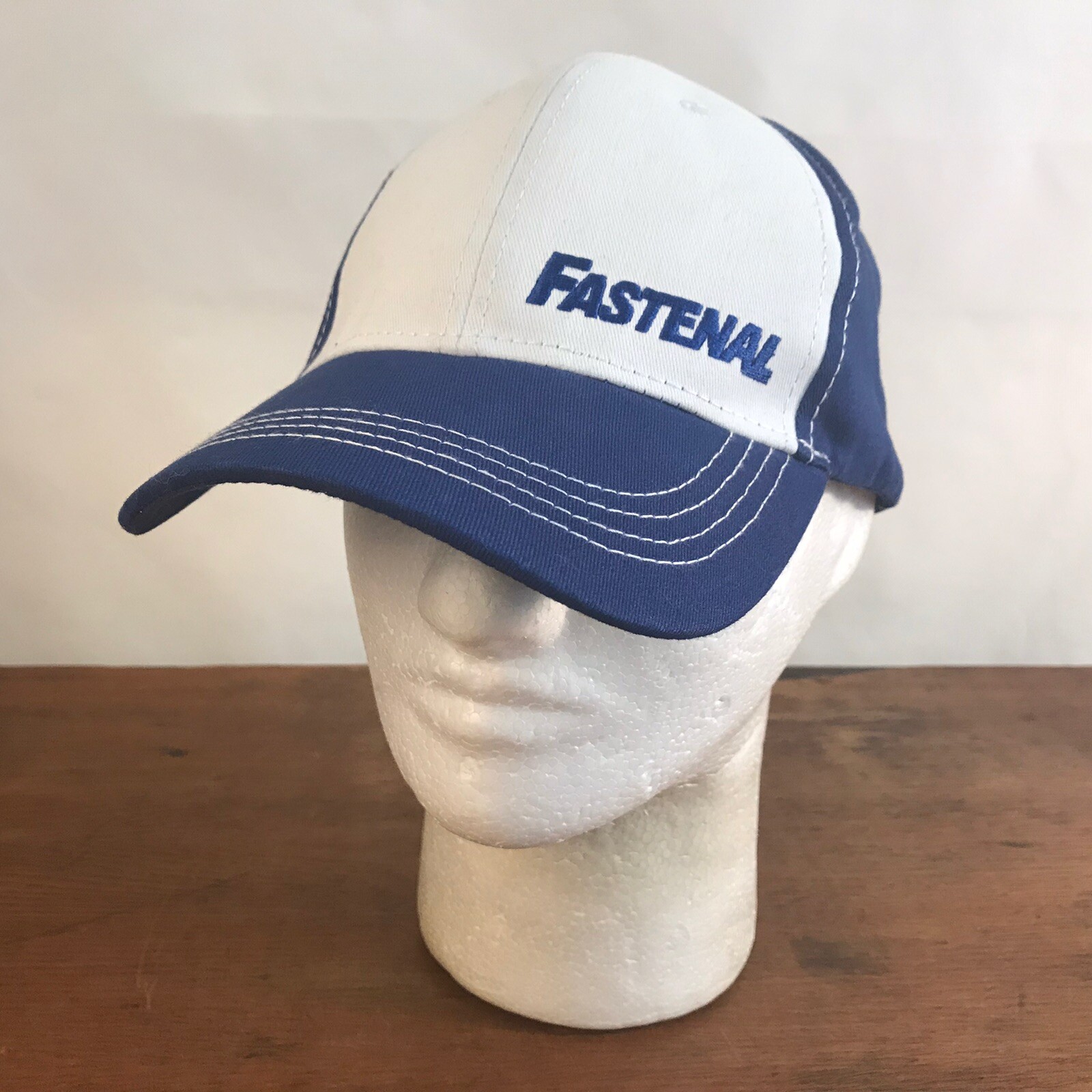 New Fastenal Blue Cotton Strapback Baseball Cap Hat (CH13) | eBay