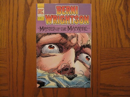 Pacific Comics Berni Wrightson Master of the Macabre #1 Comic 8.0 1983 ...
