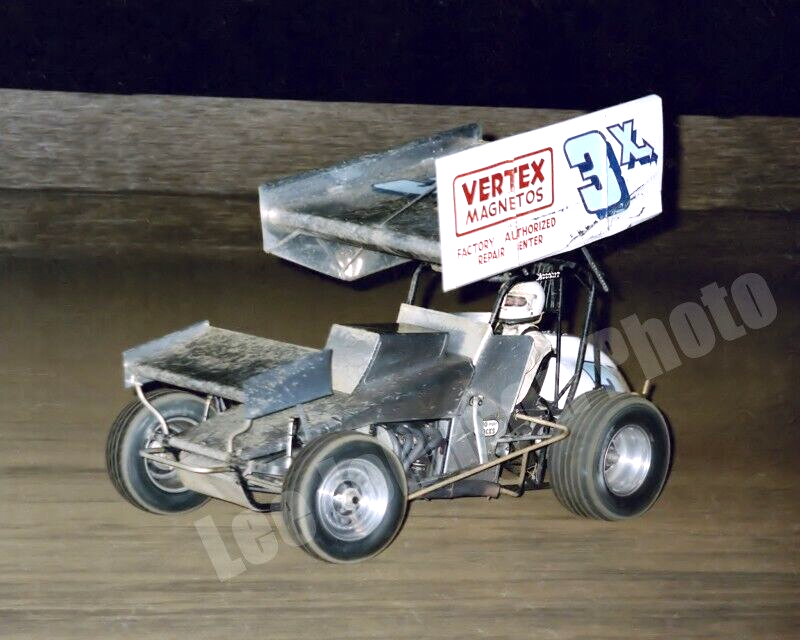 1984 Fred Linder 4x6 print Dirt Sprint Car Racing - Free Shipping | eBay