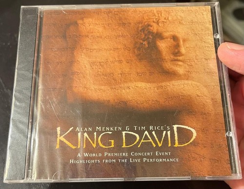 KING DAVID Soundtrack CD (Alan Menken & Tim Rice) Disney ~ STILL SEALED ...