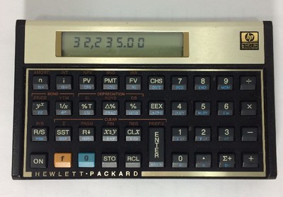 HP 12c Financial Calculator for Real Estate Banking Hewlett-Packard ...