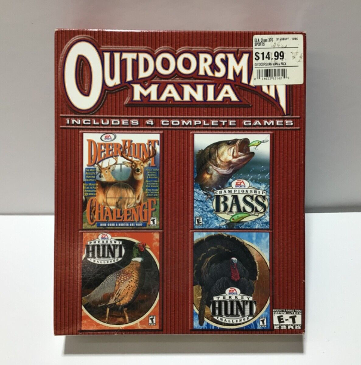 Outdoorsman Mania - EA Sports - 4 Complete Hunting Fishing Games for PC ...