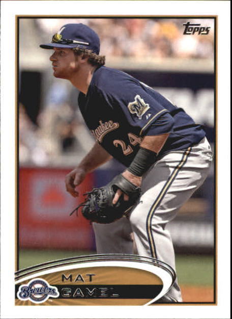 2012 Topps Mini Milwaukee Brewers Baseball Card #472 Mat Gamel | eBay