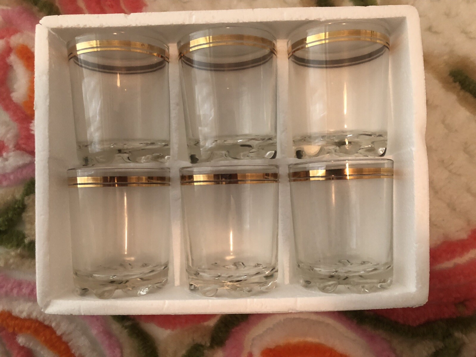 Vintage Windrose Devalbor 6 PCs Glasses Altare (Savona) Italy - New ...