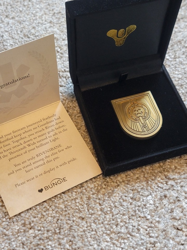 Destiny 2 Collectible Seal Pins - Bungie Rewards- Forsaken Era through ...