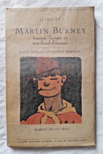 Martin Burney Boueux Boxeur et Marchand par Henry Dessins de Gus Bofa ...