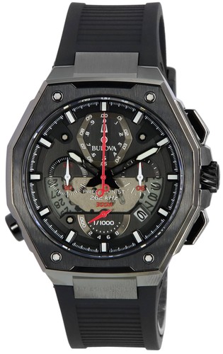 Bulova Precisionist X Chronograph Quartz 98B358 Men's Watch ...