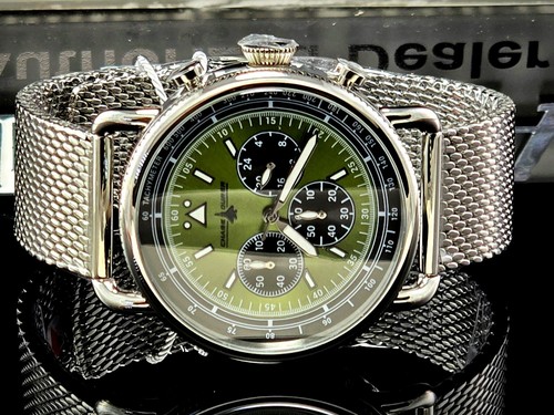 INVICTA CHASE DURER FLIGHT COMMANDER JAPANESE CHRONOgraph SAPPHIRE ...