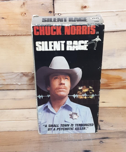 Silent Rage VHS VCR Video Tape Used Movie Chuck Norris | eBay