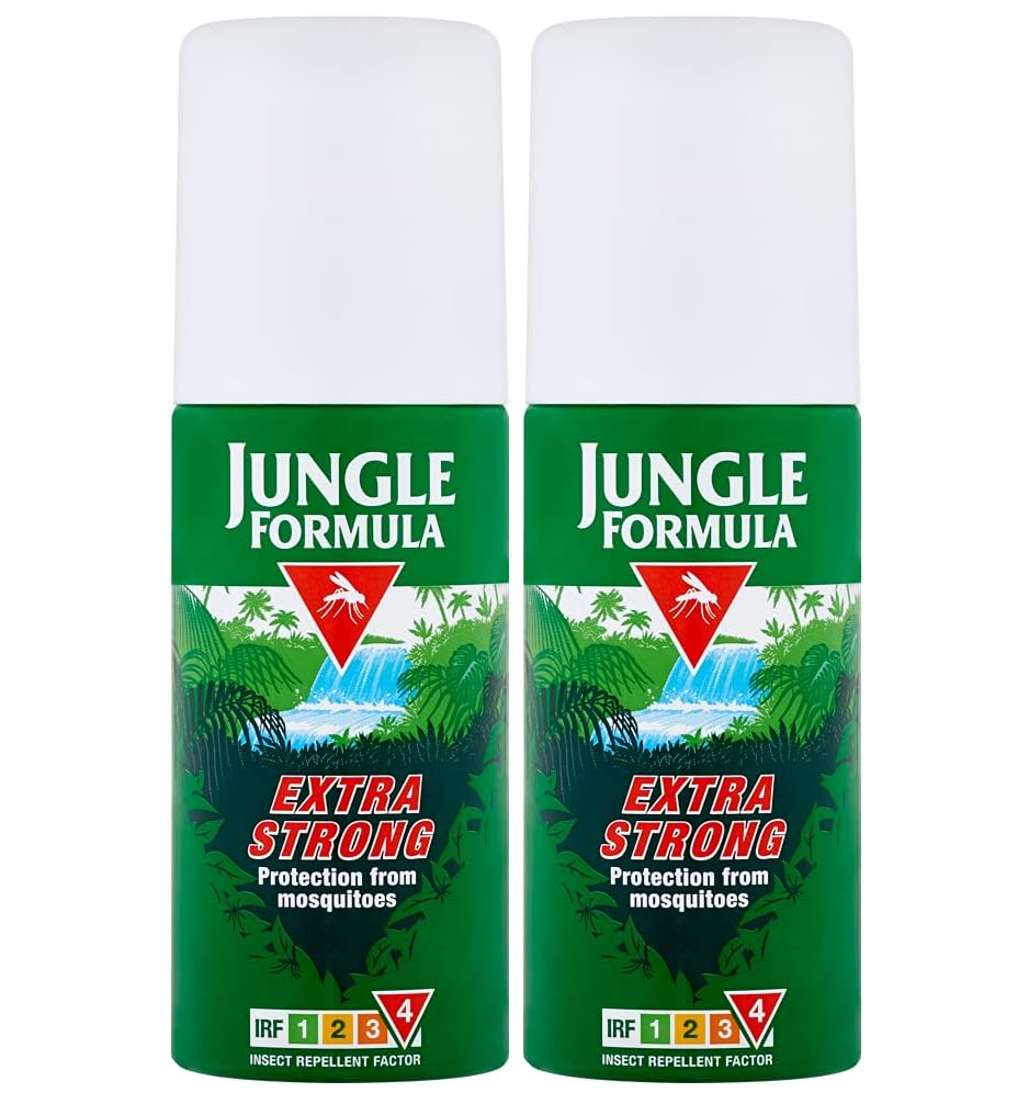 2 X Jungle Formula Extra Strong Mosquito Spray - 90ml | eBay UK