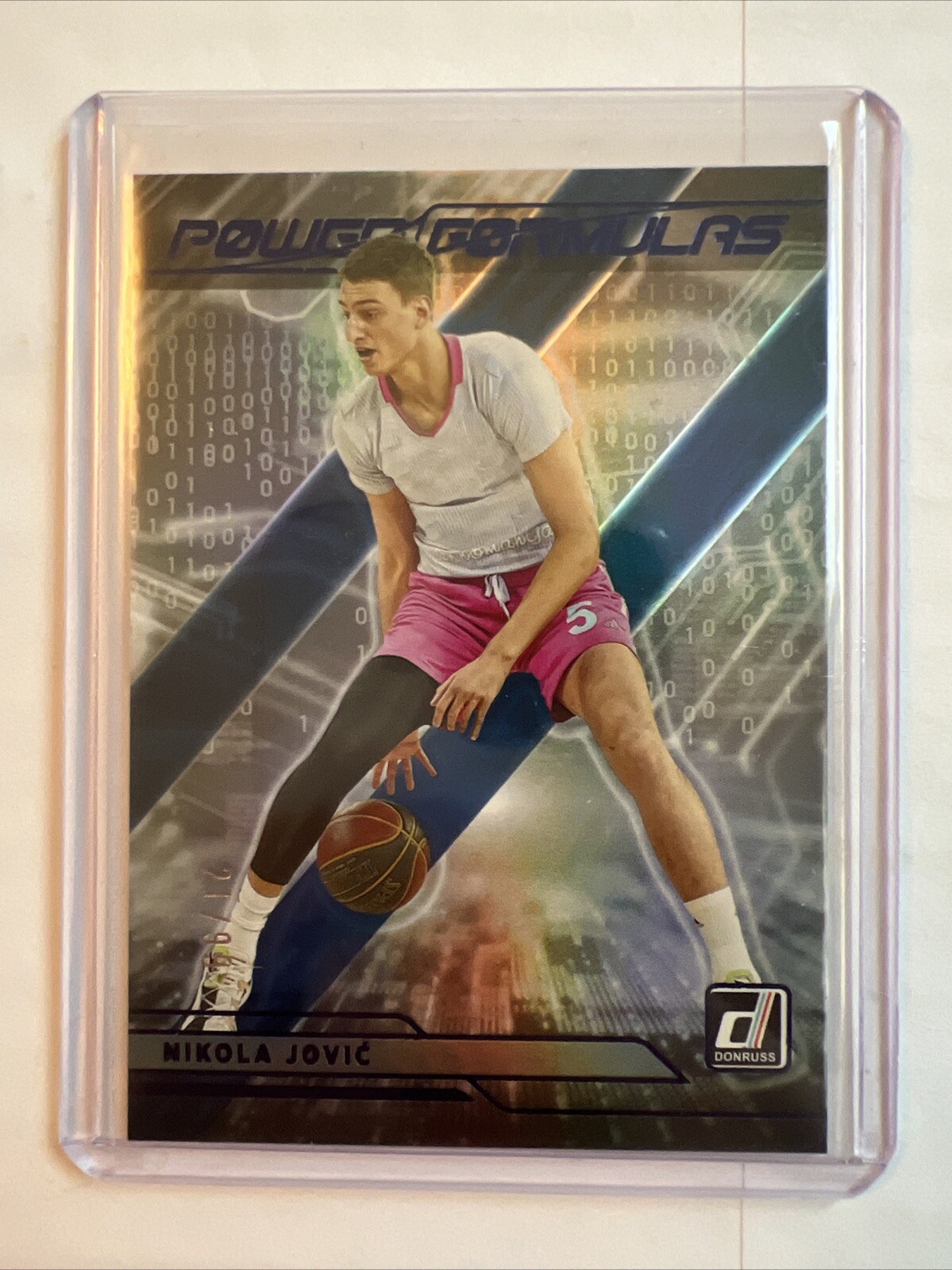 Nikola Jovic 2022 Chronicles Draft Picks #PF-JOV Power Formulas - Blue ...