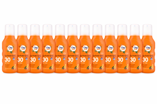 Cien Sun Spray SPF 30 – 12 Pack High Protection Sunscreen UK Stock ...