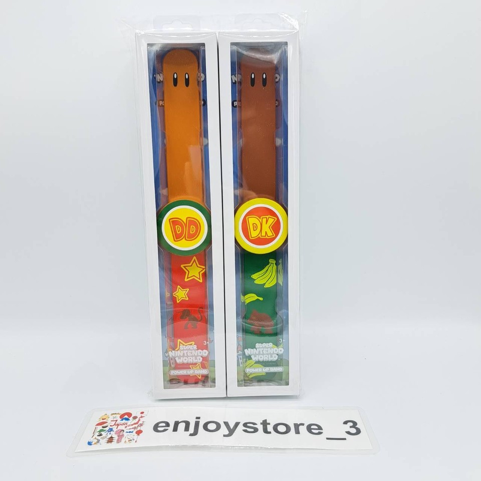 USJ Nintendo Kong Power up band Donkey Kong Diddy Set amiibo Universal ...