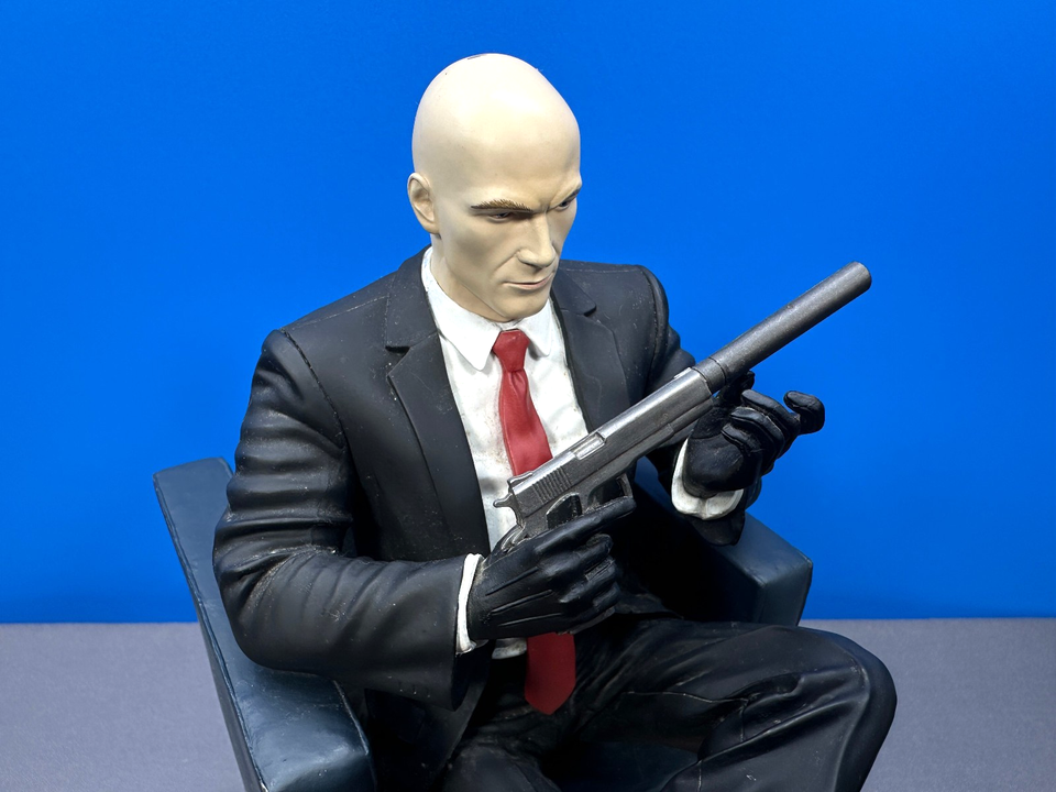HITMAN AGENT 47 TOBIAS RIPPER CHESSMASTER STATUE FIGURE 10" IO ...