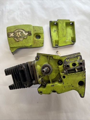 OEM Poulan Super XXV Parts Engine Block Crankcase Piston Cylinder | eBay