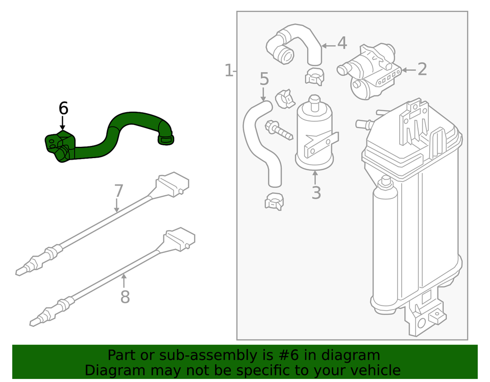 Genuine Volkswagen Vent Tube 06Q-103-213 | eBay