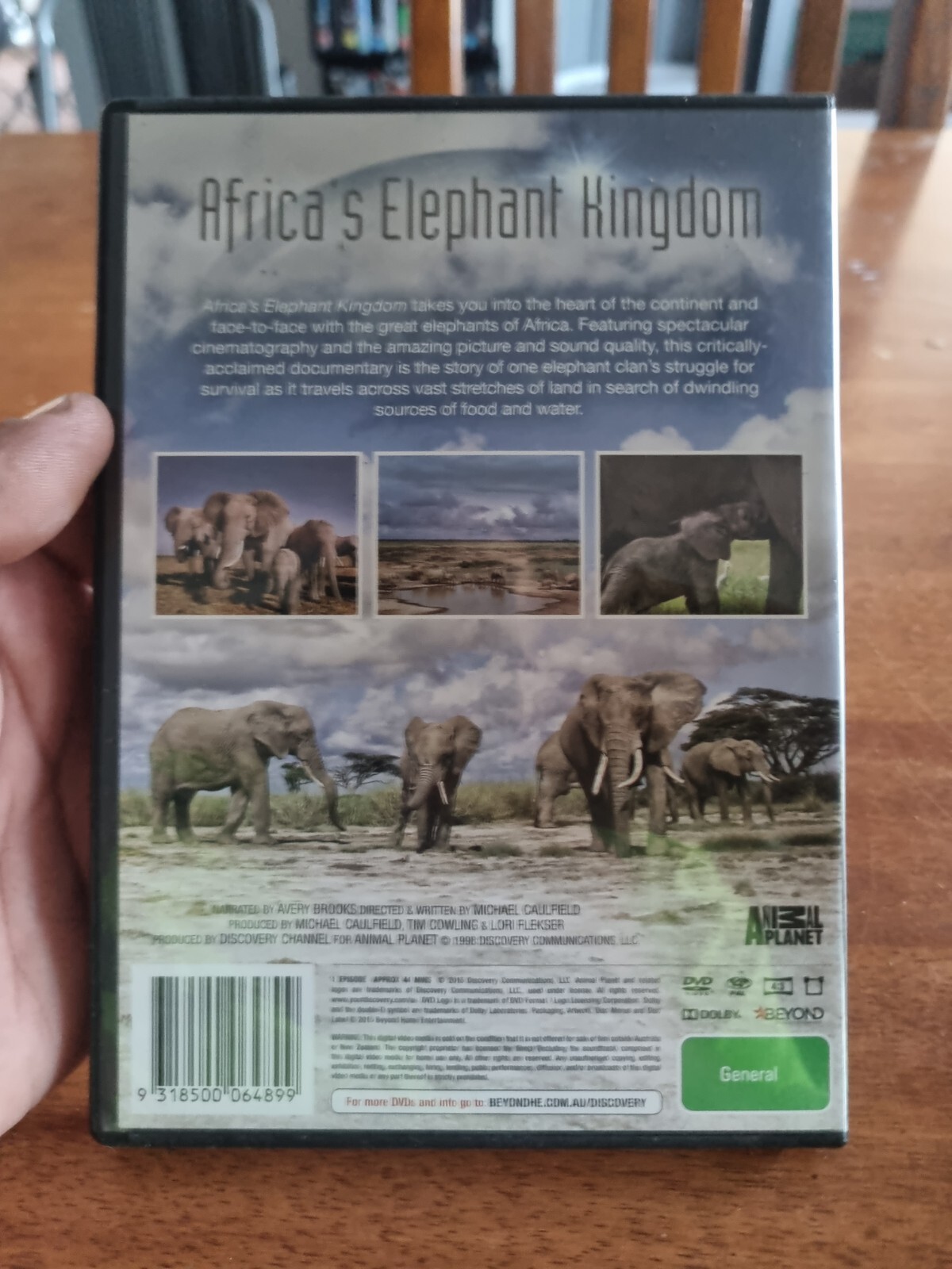 Africa's Elephant Kingdom DVD Animal Planet Documentary as Discovery ...