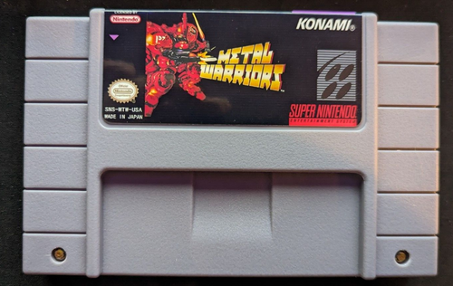 Metal Warriors (Super Nintendo Entertainment System, 1995) for sale ...