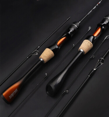 Trout Fishing Rod 1.53M 1.68M 1.8M Portable Carbon Fiber Spinning ...