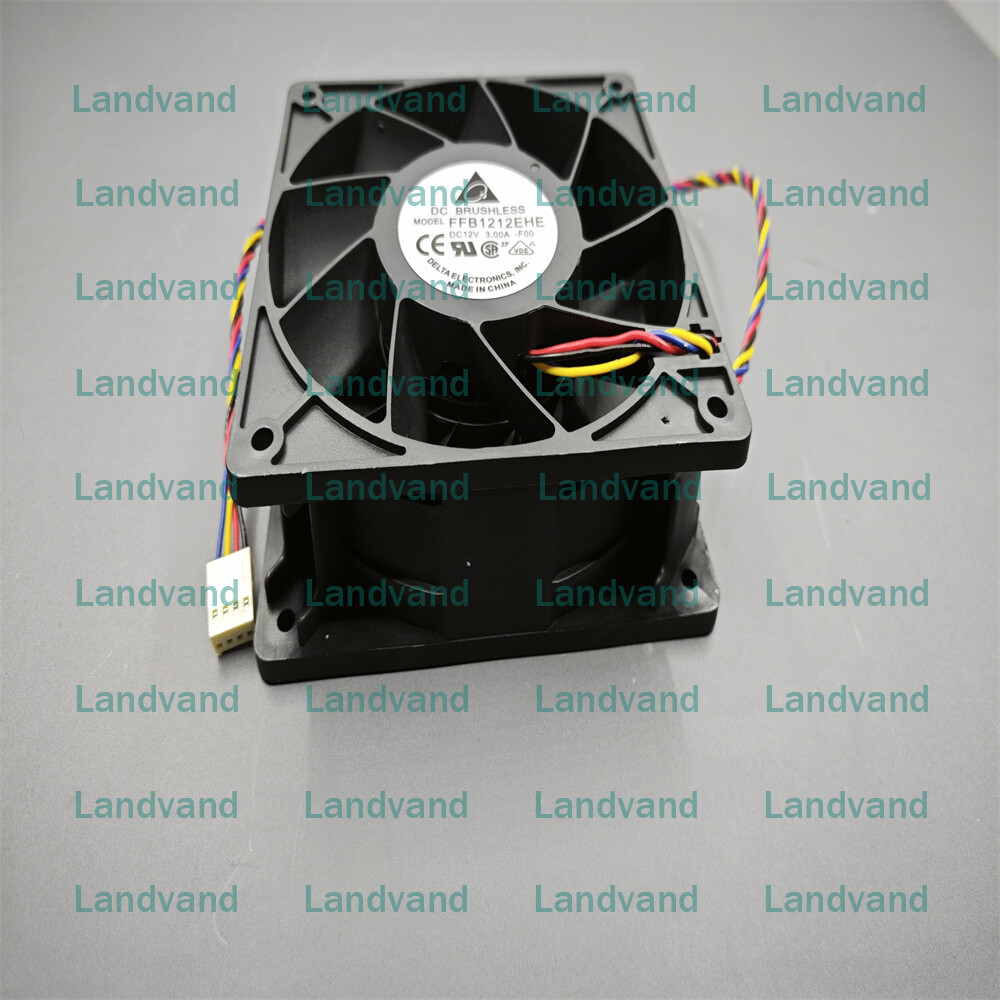 1pc Delta FFB1212EHE 3A 12V 12cm 12038 Double Ball 4-wire Violent ...