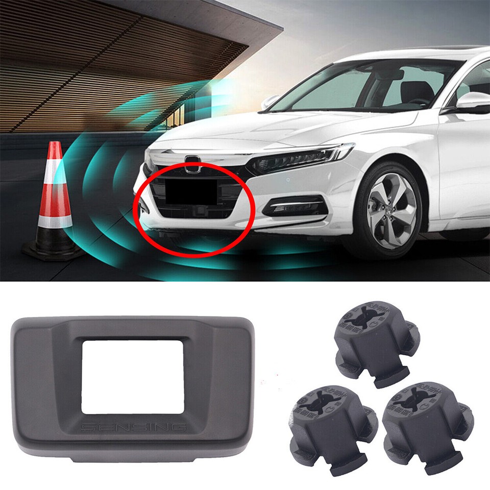 2018-2020 Honda Accord Distance Sensor Milliwave Radar Cover + 3 Clip ...