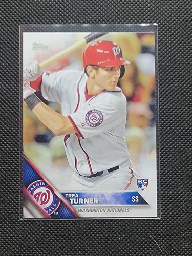 TREA TURNER 2016 TOPPS TEAM SET RC CARD #WN-14 | eBay