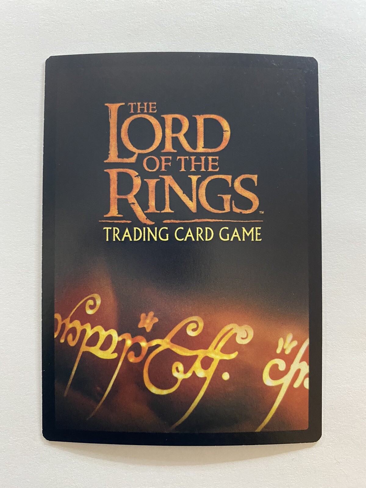 LOTR FOTR FELLOWSHIP The Weight of a Legacy 1R282 FOIL Unplayed 2001 ...