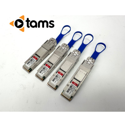 Lot 4 Fiberstore CVR-QSFP-SFP10G Converter Adapter w/ SFP-10GSR-85 ...